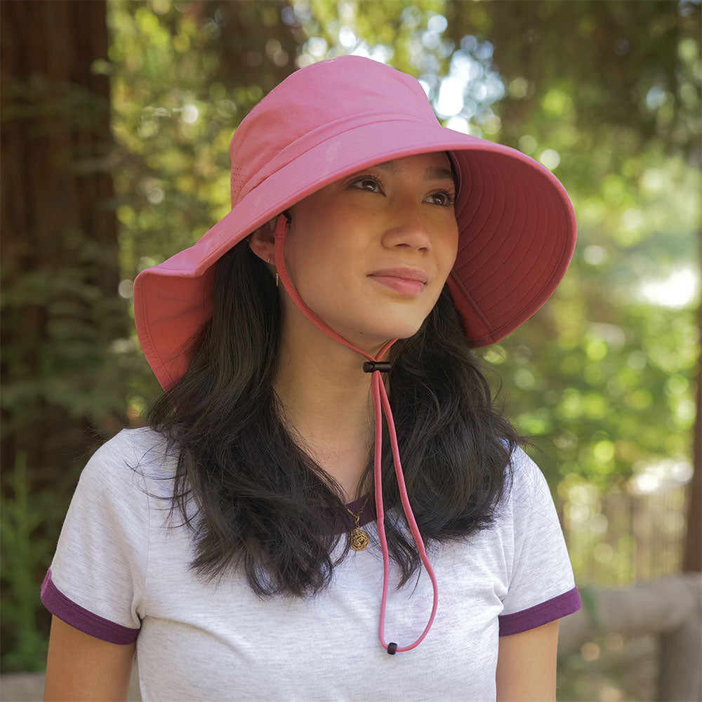 Wide Brim Sun Hat with Neck Flap-Juniper Outdoor